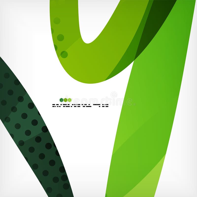 Colorful Abstract Flowing Shapes Stock Vector - Illustration of ...