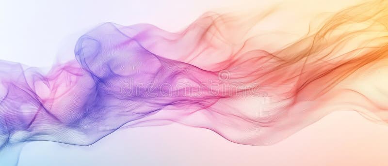 A Colorful Abstract Flowing Wave Design that is Perfect for Various ...