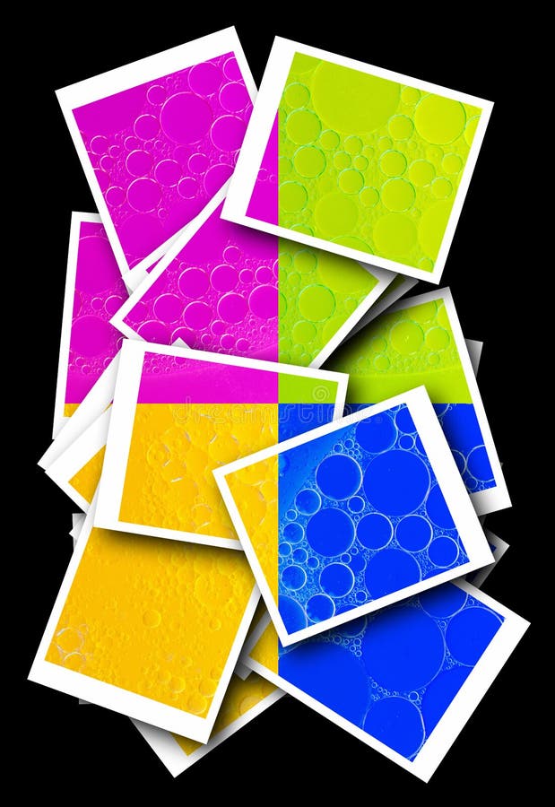 Colorful abstract forms stock photo. Image of circle - 33052078
