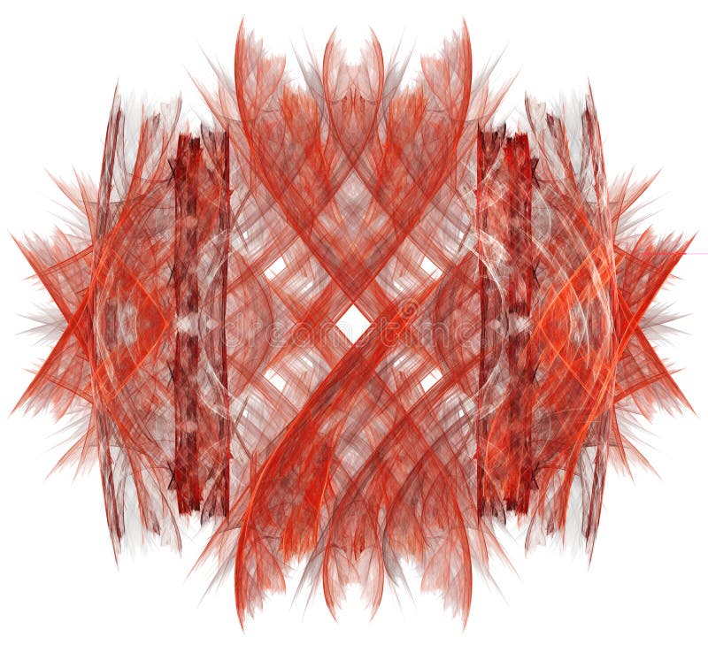 Colorful Abstract Fractal Illustration Stock Illustration ...