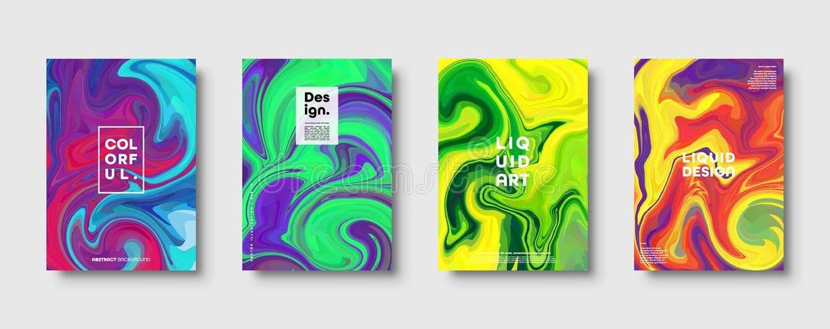 Geometric Liquid Gradient Stock Illustrations – 188,753 Geometric ...