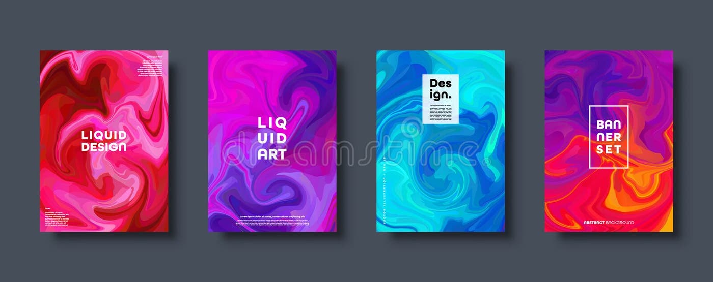 Geometric Liquid Gradient Stock Illustrations – 188,753 Geometric ...