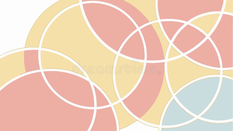 Colorful Abstract Geometric Circular Pattern Background Vector Vector