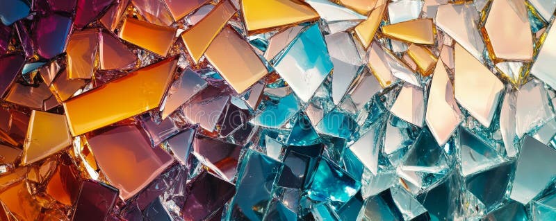 Colorful Abstract Stained Glass Window Stock Photo - Image of mosaic ...