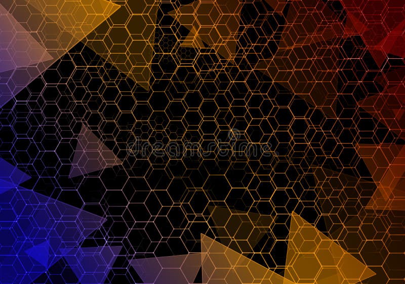 Colorful Abstract Geometric Pattern. Concepts and Ideas Stock ...