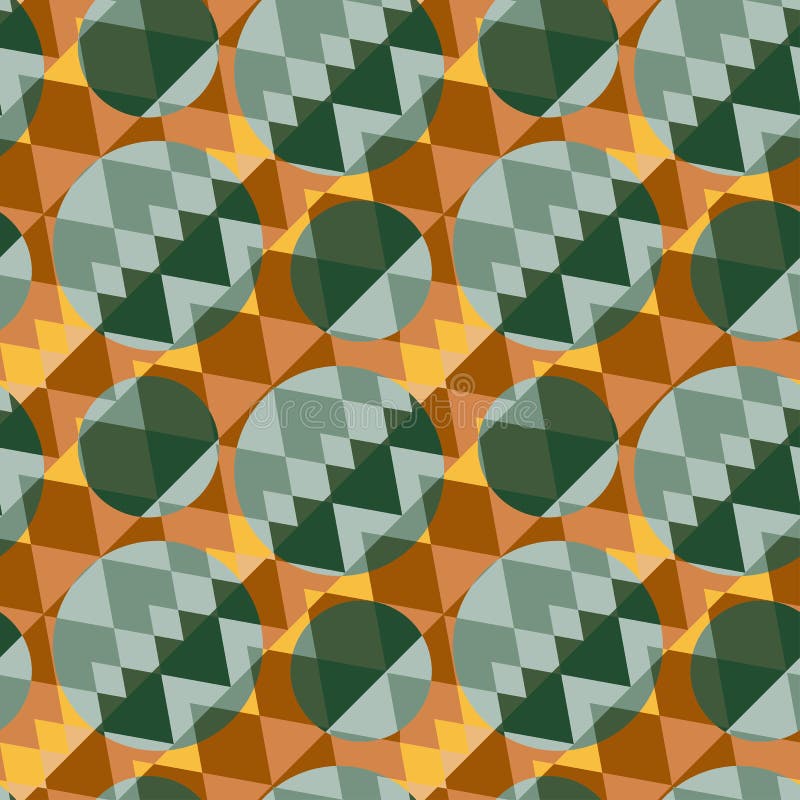 Colorful Abstract Geometric Shapes of Mixed Stock Vector - Illustration ...