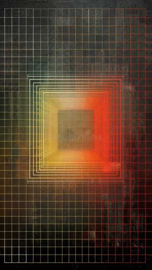 Colorful Abstract Gradient Background Featuring an Anamorphic Lens ...