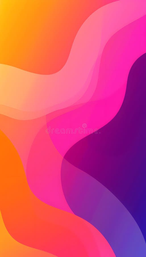Colorful Abstract Gradient Flow Background for Design Projects Stock ...