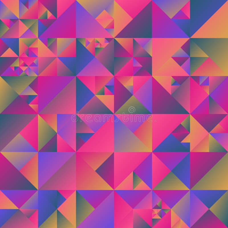 Colorful Abstract Gradient Geometrical Polygonal Triangle Background ...