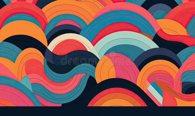 Colorful Abstract Graphic Patterns Add Modern Touch Creating Using ...