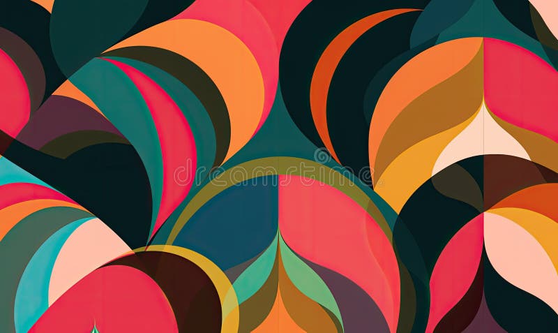 Colorful Abstract Graphic Patterns Add a Modern Touch Creating Using ...