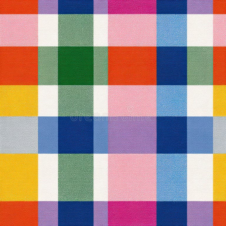 Colorful Abstract Grid Pattern with Bold Blocks and Textures Stock ...