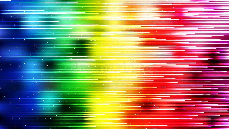 Colorful Abstract Horizontal Lines Background Design Stock Vector ...