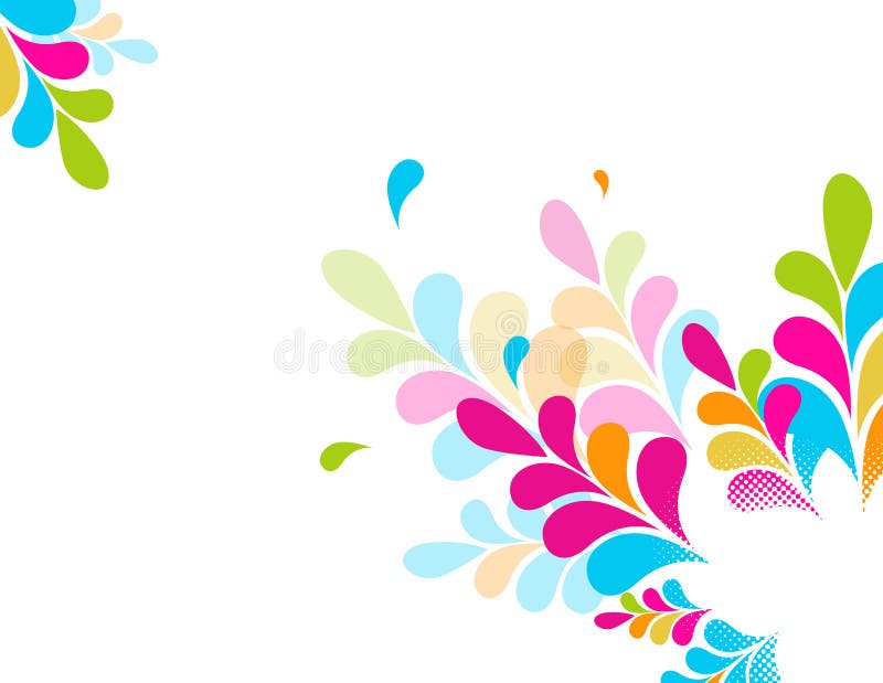 Colorful Abstract Illustration. Stock Vector - Illustration of elements ...