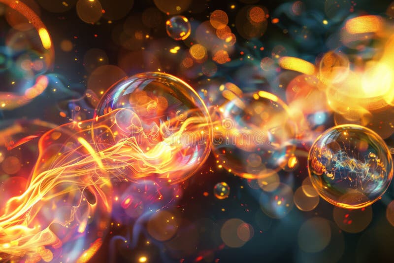 A Red Abstract Image of a Wavy Surface Stock Photo - Image of wave ...