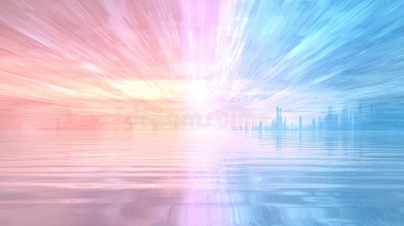 Colorful Abstract Interface Design with Stylized Glowing Elements ...