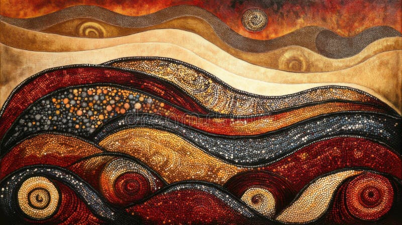 Abstract Artwork Featuring Multiple Colors Textures Stock Photos - Free ...