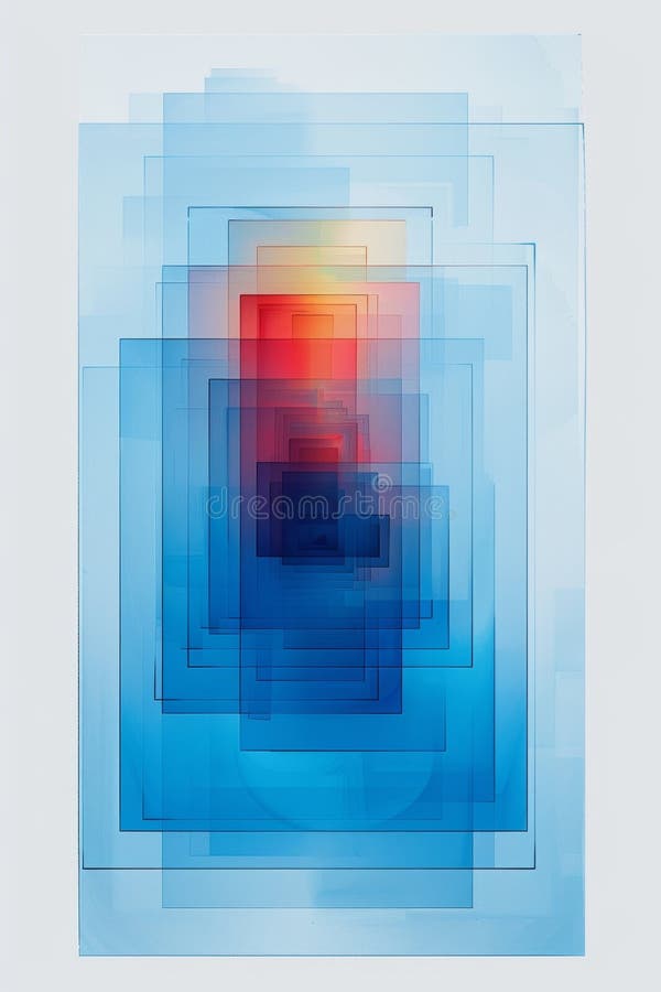 Colorful Abstract Layers Create a Harmonious Visual Experience ...
