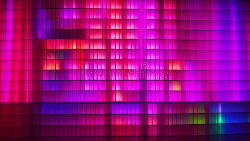 Abstract Colorful Light Display Stock Video - Video of glowing ...