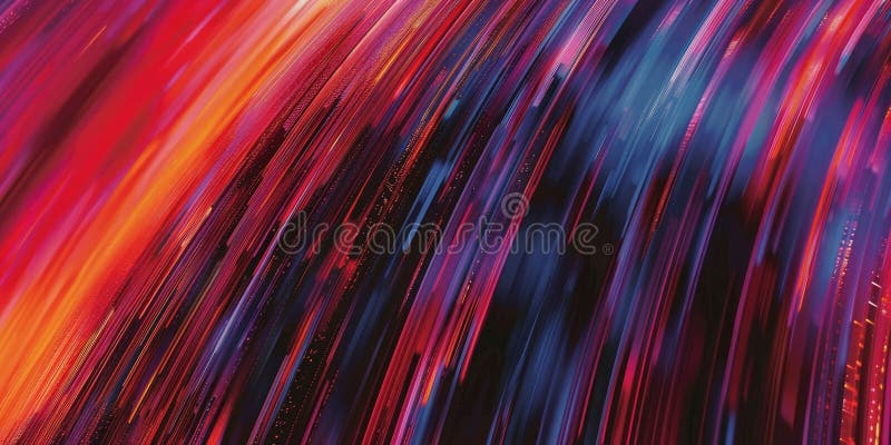 Colorful Abstract Light Streaks Create Vibrant Motion Effects, Perfect ...