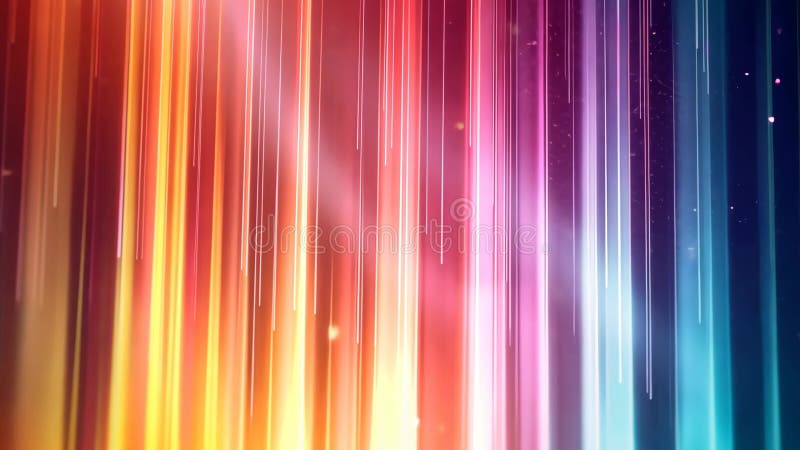 Colorful Abstract Light Streaks on Gradient Background Stock Footage ...