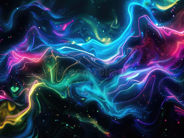 Colorful Abstract Lights Background Stock Image - Image of vibrant ...