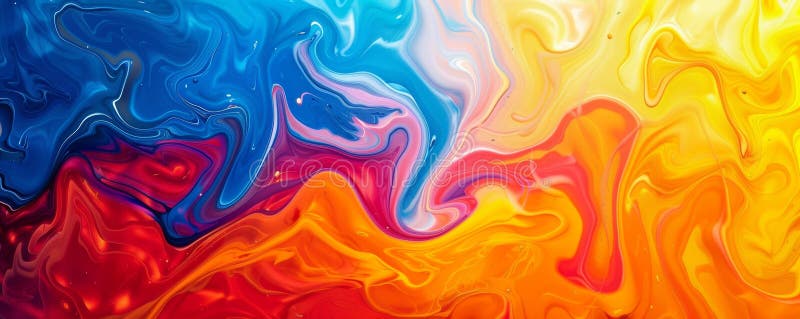 Colorful Abstract Liquid Pattern Stock Photo - Image of artistic ...