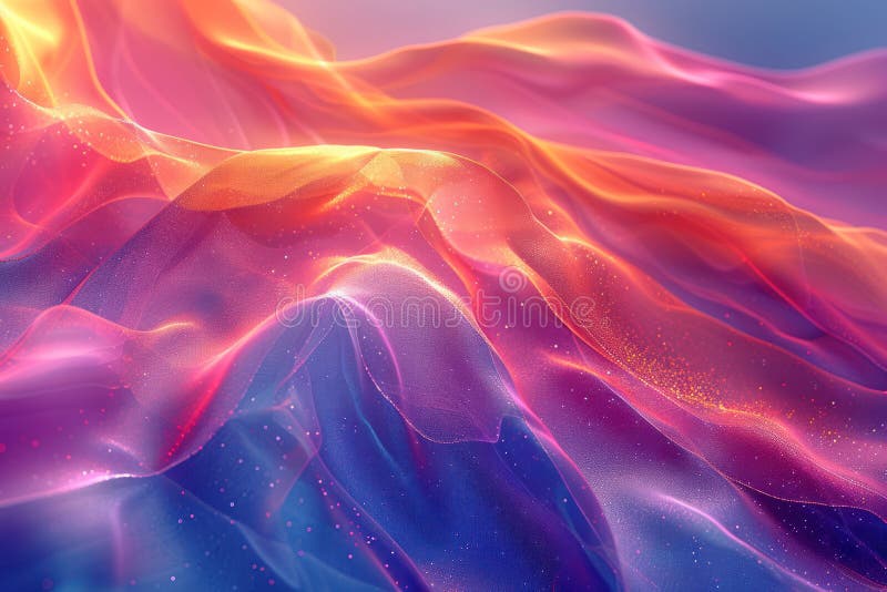 Colorful Abstract Motion Background Loop - 3D Render Animation Stock ...