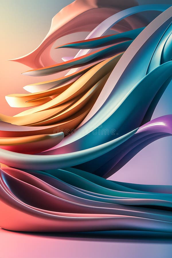 Colorful Abstract Motion Vivid Transitions Stock Illustration ...