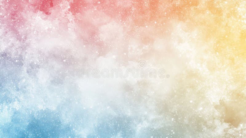 Colorful Abstract Nebula Background with Pastel Hues and Subtle Sparkle ...