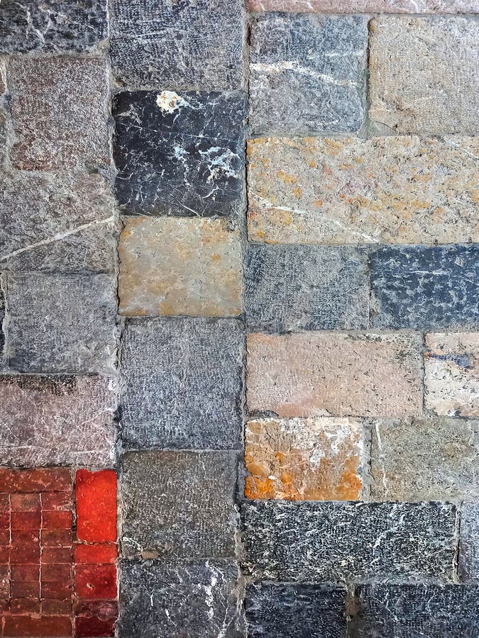 Colorful Abstract Old Stone Pavement Stock Photo - Image of natural ...