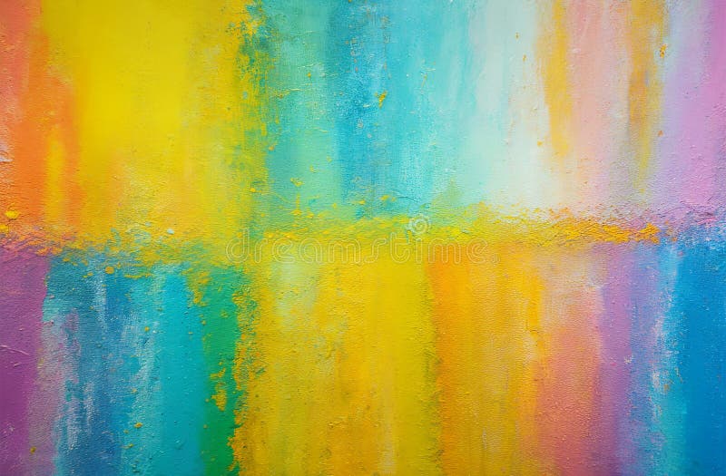 Colorful Abstract Painted Wall Background. AI Generated Stock ...