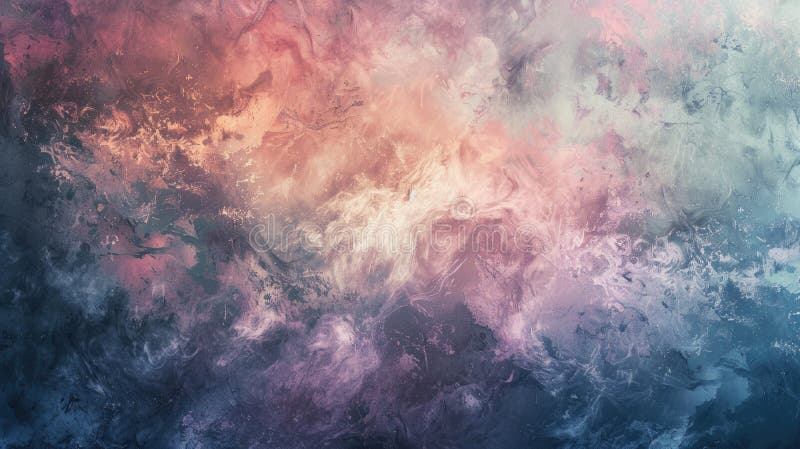 Colorful Abstract Painting with a Smooth and Fluid Texture. AIG51A ...