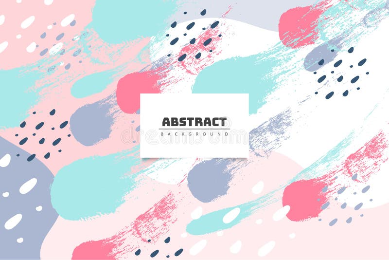 Colorful Abstract Pastel Background Stock Vector - Illustration of ...