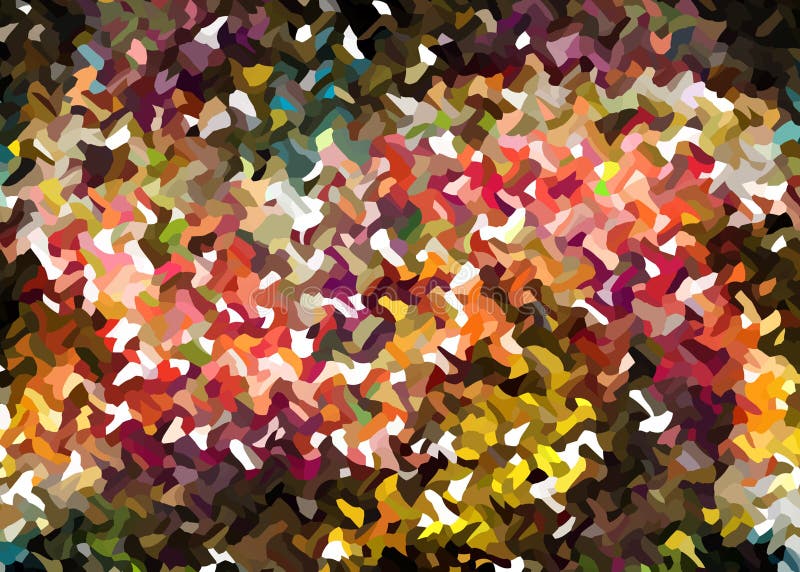 Digital Abstract Wave Fabric Motive Stock Illustration - Illustration ...