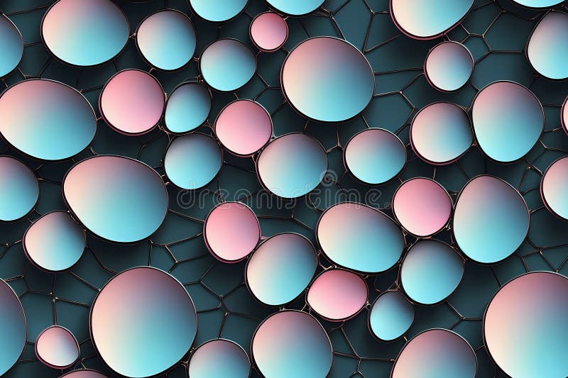A Colorful Abstract Pattern, Overlap Each Other, Modern, Abstract ...