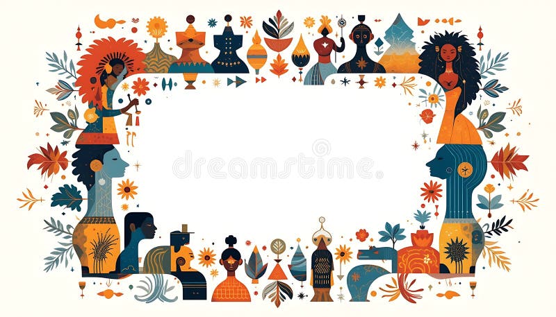 People Border Frame Stock Illustrations – 33,052 People Border Frame ...