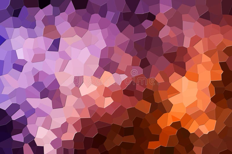 Colorful Abstract Polygons and Triangles Stock Illustration ...