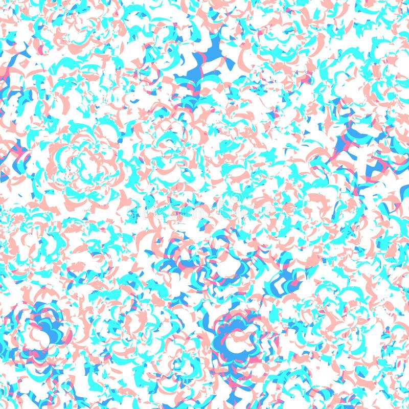 Abstract Repeated Pattern, Design Suitable for Digital Printing Stock ...