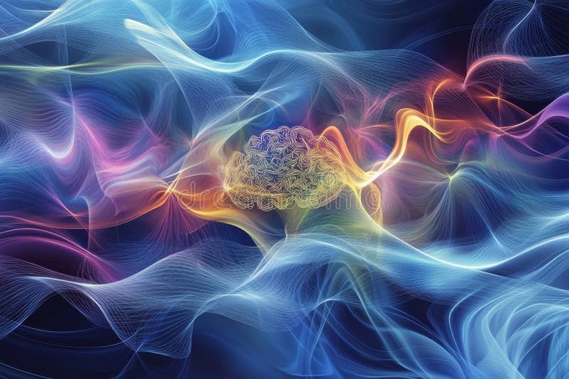 Colorful Abstract Representation of Brain Activity through Flowing ...