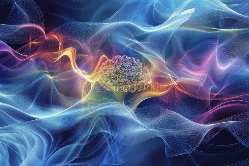 Colorful Abstract Representation of Brain Activity through Flowing ...
