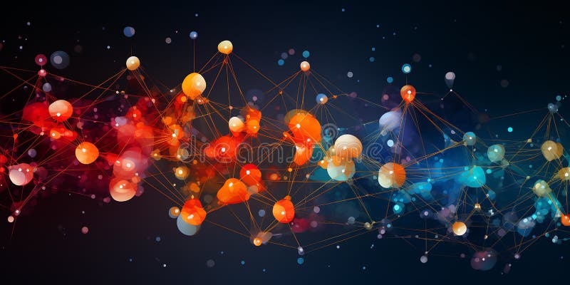 Medical Molecules Background Stock Photo - Image of medicine ...