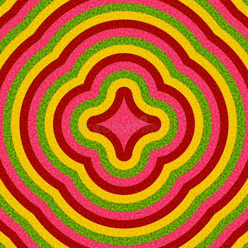 Abstract Ripple Design with Star Shape Stock Vector - Illustration of ...