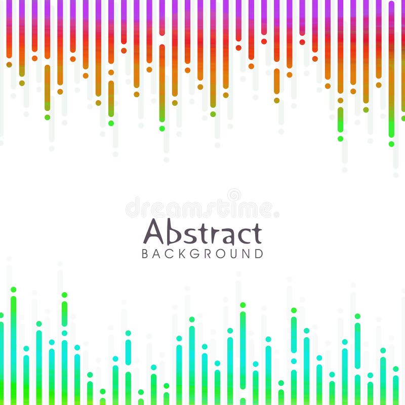 Colorful Abstract Rounded Lines Pattern Stock Illustration - Illustration of minimalist ...
