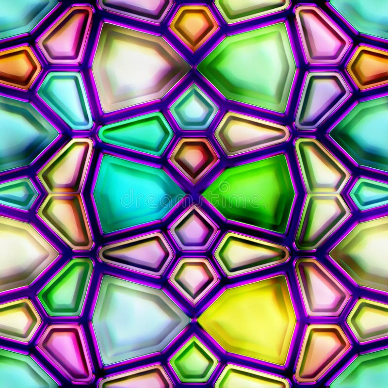 Colorful Abstract Seamless Texture Stock Illustration - Illustration of ...