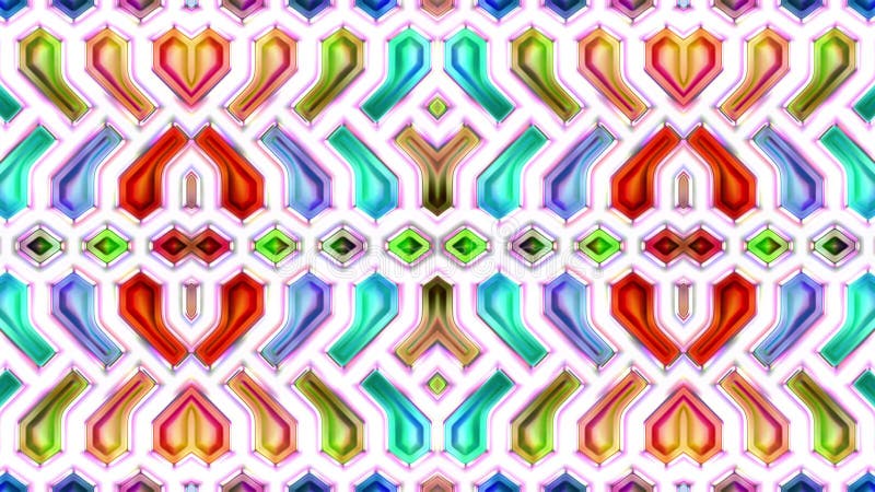 Colorful Abstract Seamless Texture Motion Video Seamless Loop Cycle ...