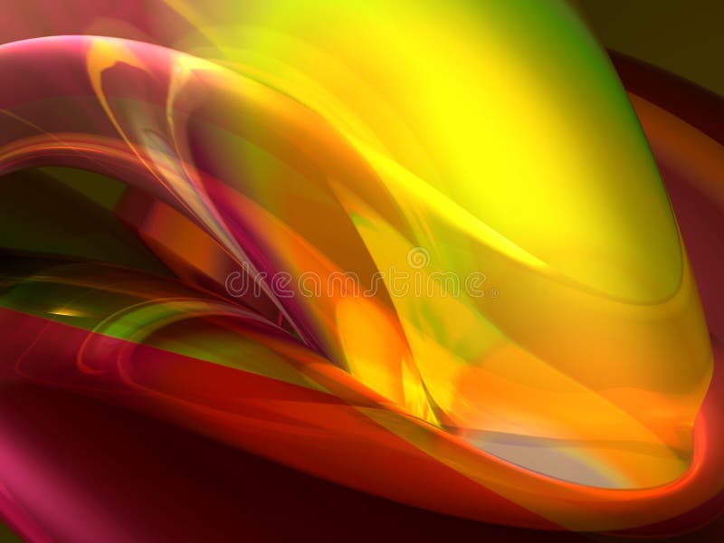 Colorful abstract shapes stock illustration. Illustration of colors ...