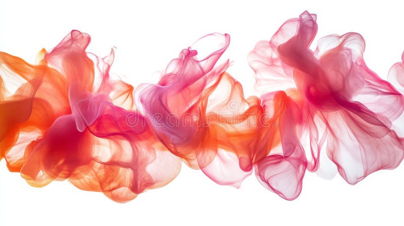 Colorful Abstract Smoke Waves, Vibrant Dynamic Energy. Modern Art and ...