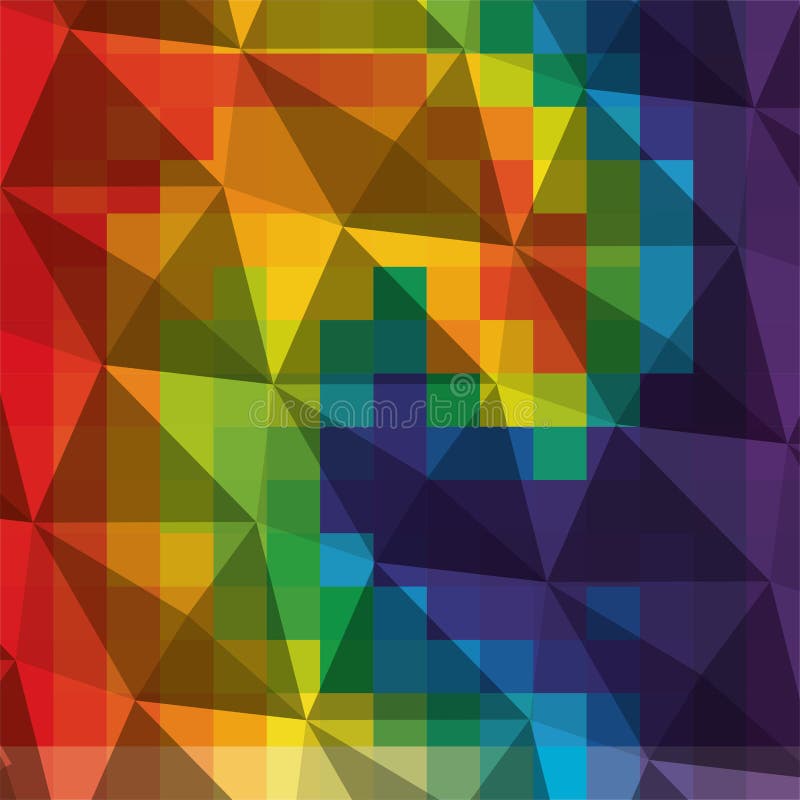 Colorful Abstract Spectrum Pattern Stock Vector - Illustration of ...