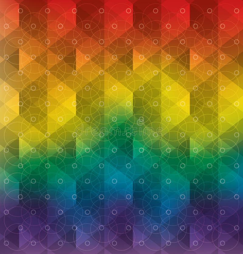 Colorful Abstract Spectrum Pattern Stock Vector - Illustration of card ...